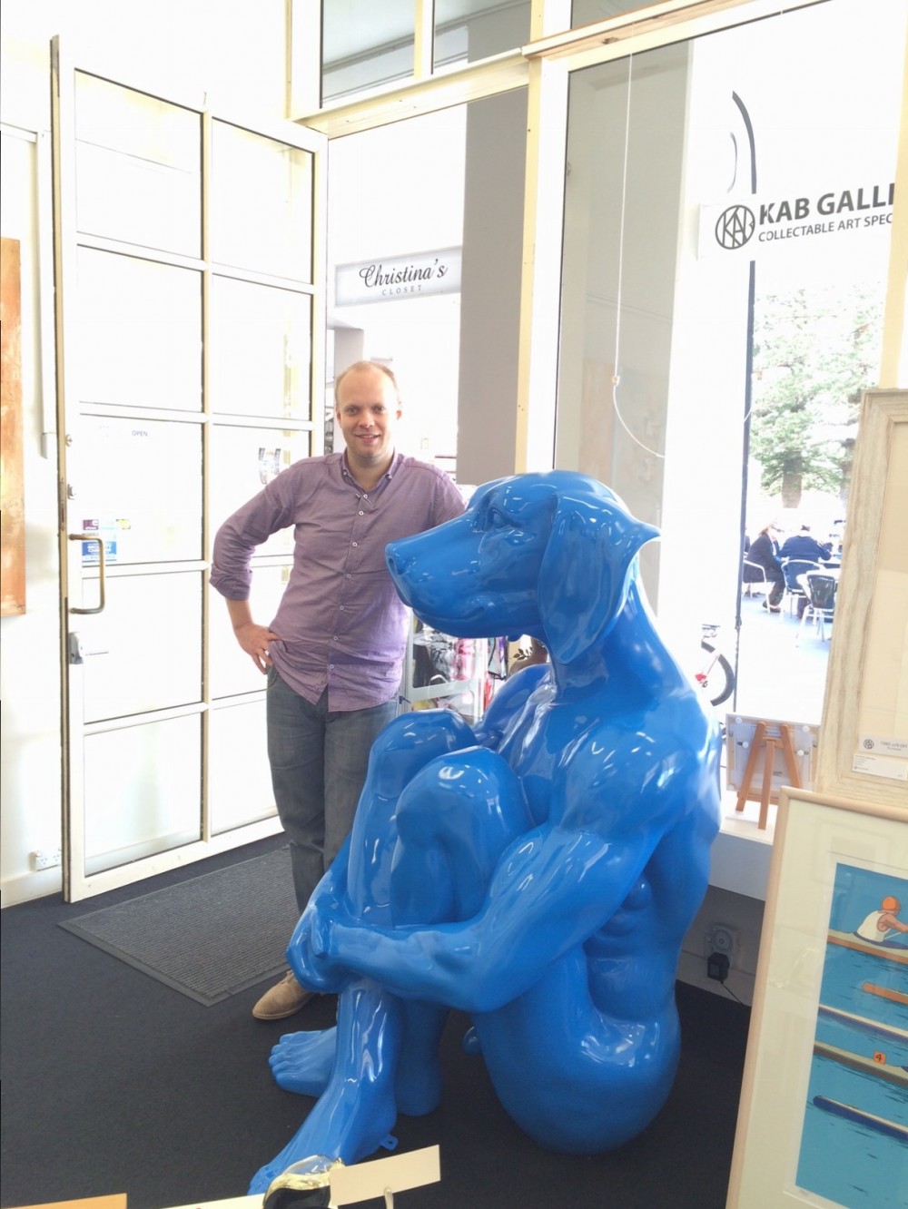 Big Boy – Terrence Big Blue Lost Dog – KAB Gallery