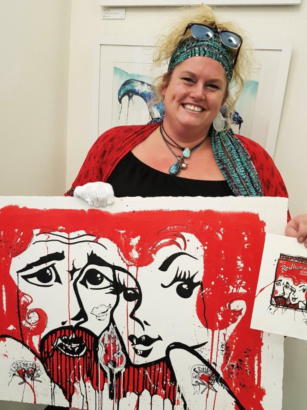 Perfect Match – A new artwork becomes part of Redhead history – KAB Gallery