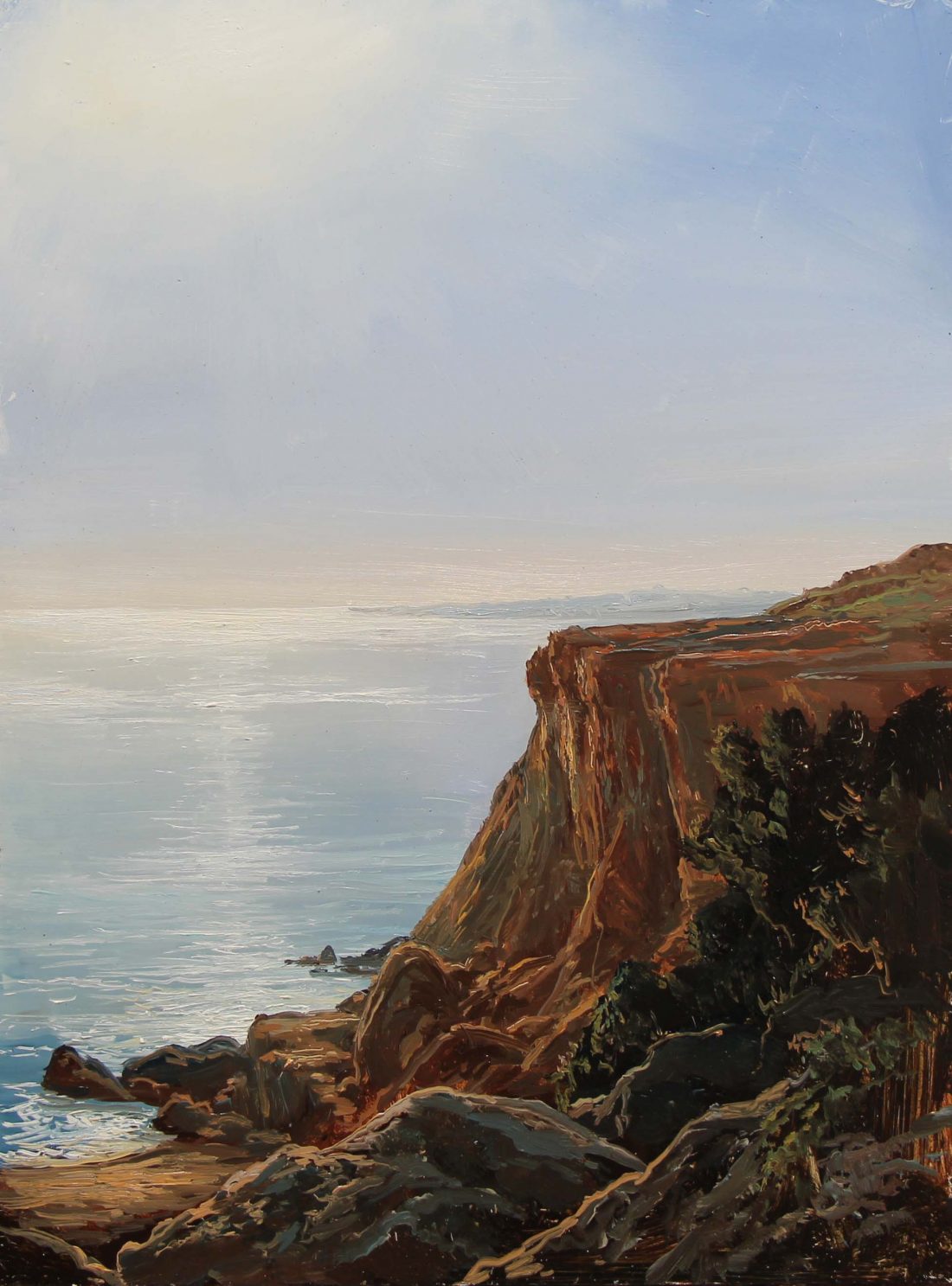 Red Bluff at Halfmoon Bay, Black Rock – KAB Gallery