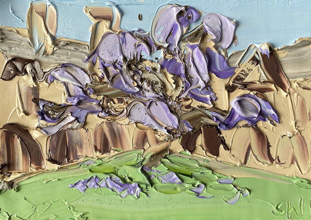 University of Sydney Main Quad – Jacaranda Study 2 (16.1.21) – KAB Gallery