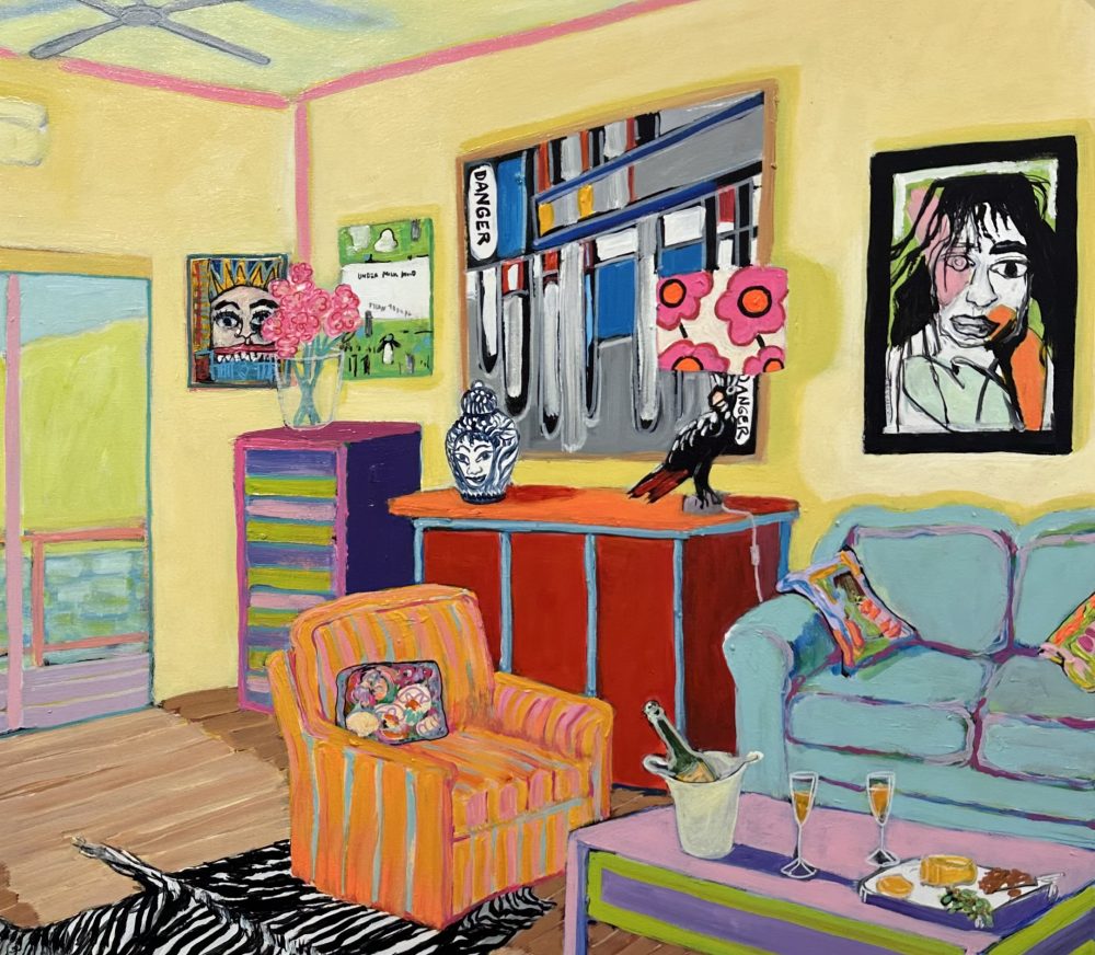 Interior with Jo, Ben, Jasper and Andy – KAB Gallery