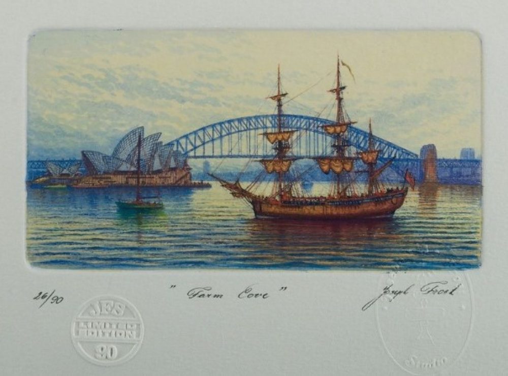 Farm Cove (with Bridge & Opera House) – KAB Gallery
