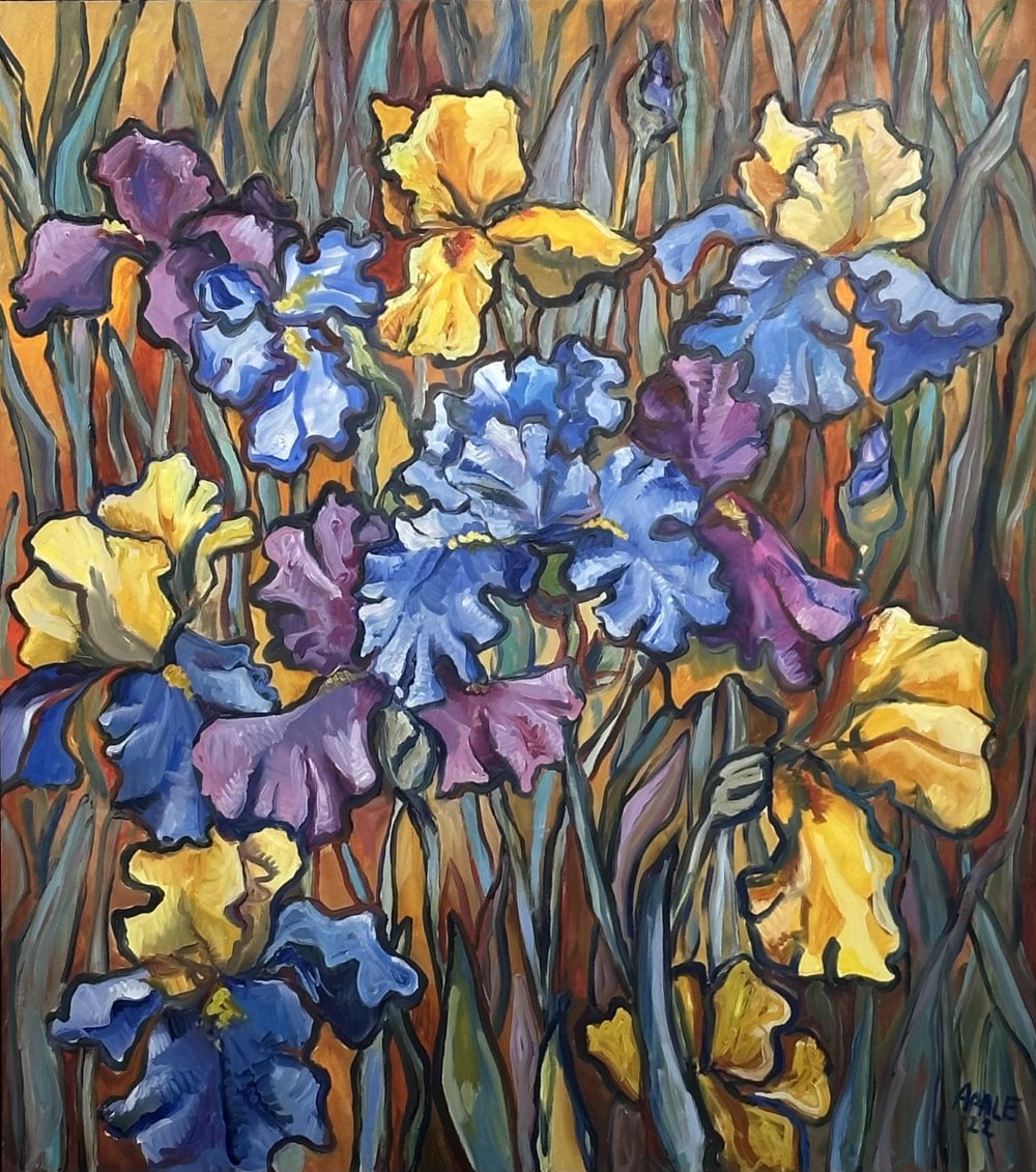 A Sacred Place – Iris in Bloom – KAB Gallery