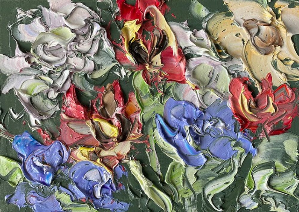 The Captain’s Flowers Study 1 (7.1.21) – KAB Gallery