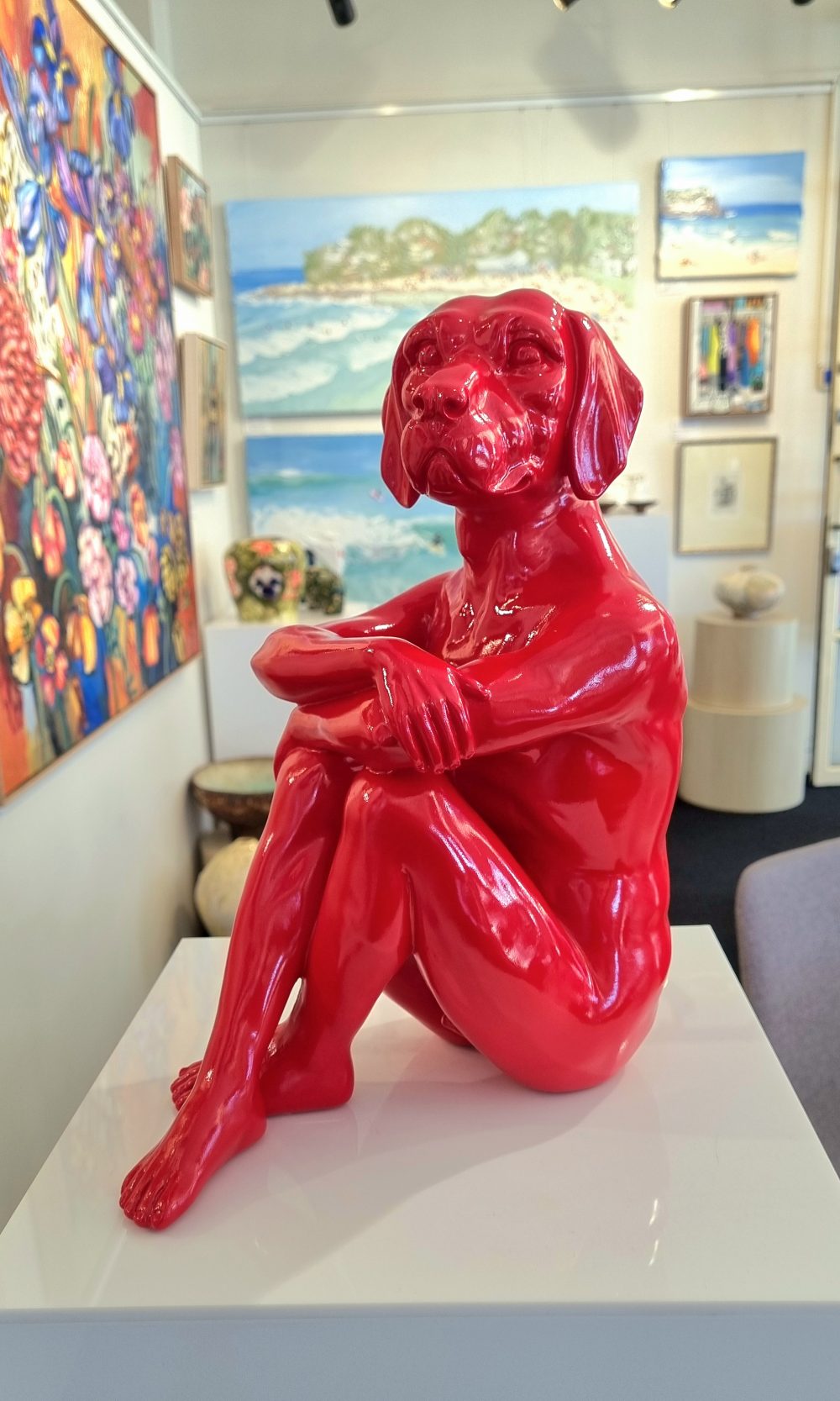 Cool City Pup – Red – KAB Gallery