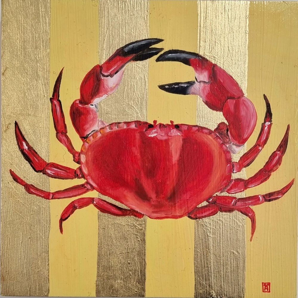 Crab on Gold – KAB Gallery
