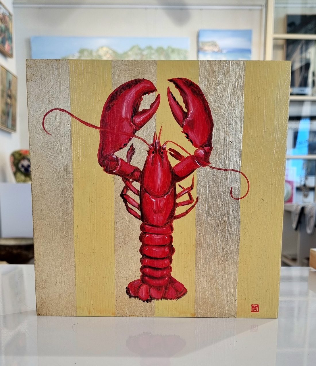 Lobster on Gold – KAB Gallery